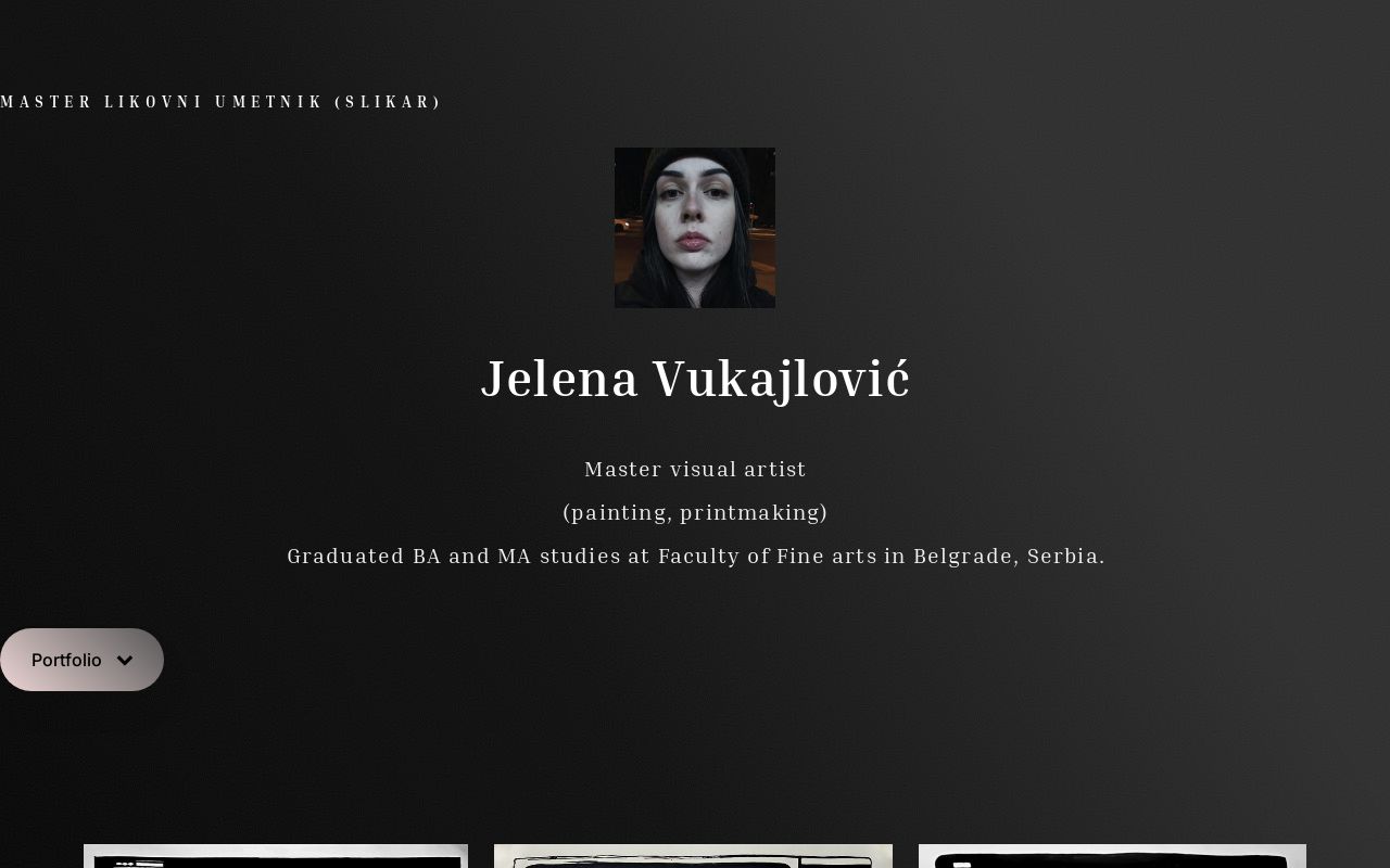 Jelena Vukajlović - portfolio